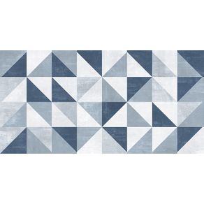 Revestimento Acetinado Venêto Blu 45x90cm Retificado Azul Biancogres ...