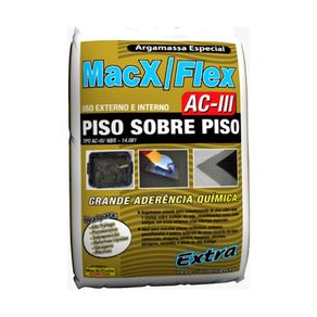 Argamassa Piso Sobre Piso ACIII Para Uso Interno E Externo 20Kg Cinza ...