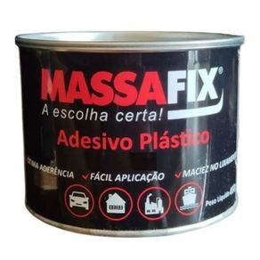 Massa Plástica 400g Preto Royal Fix | Casa+Fácil - casamaisfacil