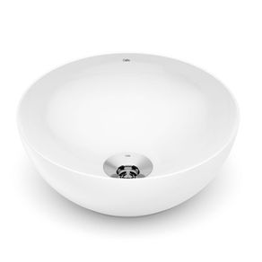 Cuba De Apoio Redonda 30cm Branco Basic Celite | Casa+Fácil - casamaisfacil